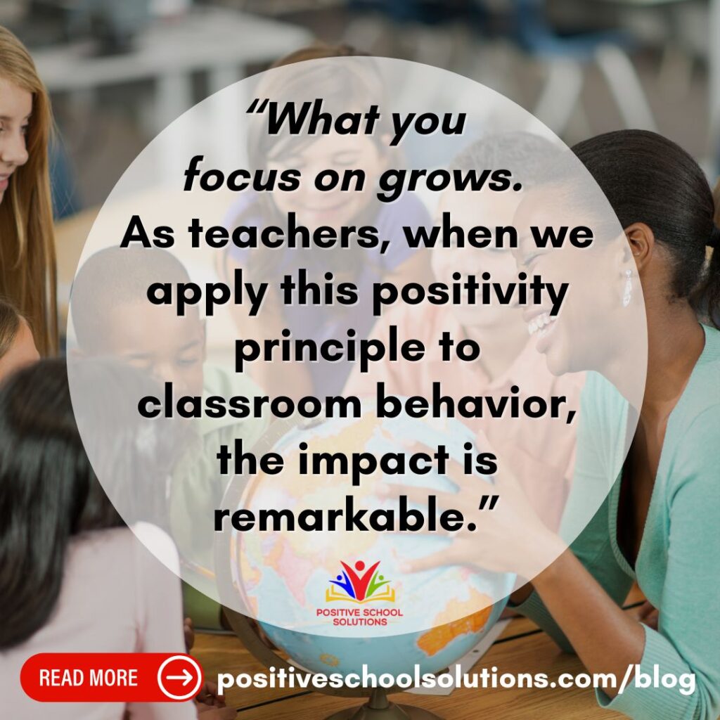 The Power of Specific Praise: Growing Positivity in Your Classroom ...