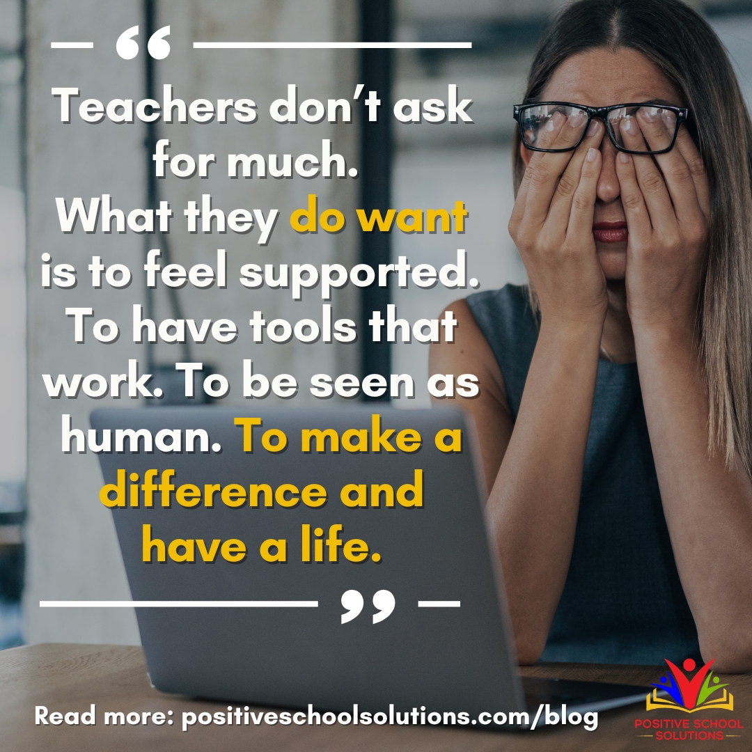 Thriving Teachers Stay. It’s That Simple. - Positive School Solutions ...